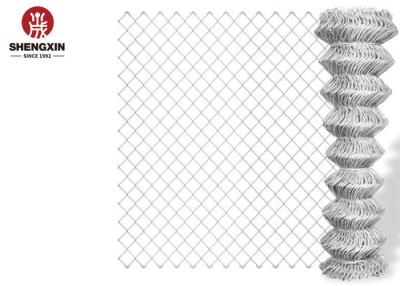 Cina Il PVC galvanizzato ha ricoperto il recinto Diamond Mesh del collegamento a catena di 50ft in vendita
