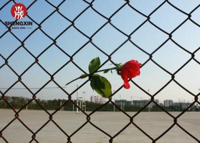 Cina cavo a catena Mesh Fence Pvc Coated Galvanized di 60x60mm con le poste in vendita