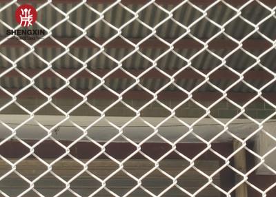 Cina il PVC di colore di Mesh Chain Link Fence Black del cavo di 4.5mm ha ricoperto galvanizzato per il cortile in vendita