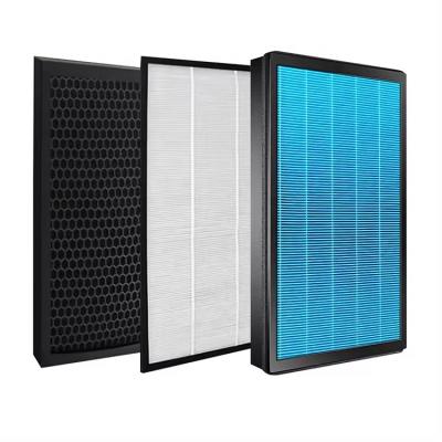 China Replacement Parts Air Purifier Coconut Honeycomb Panel Charcoal Activated Carbon Filter Hepa H13 Filter for sale