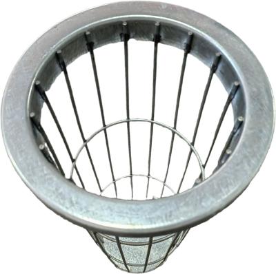 China 2023 Stainless Steel Dust Collector Filter Bag Cage Galvanized with New or Used Motor Core Component for sale