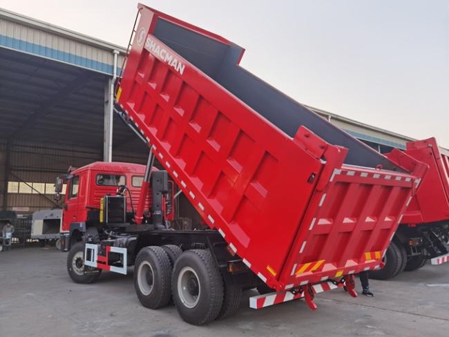 SHACMAN F3000 Tipper Truck 6x4 340Hp EuroII Red 0