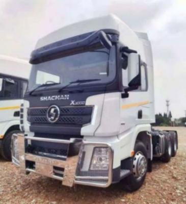 중국 SHACMAN X3000 6x4 트랙터 트럭 EuroV 480HP 흰색 트럭 트랙터 헤드 판매용