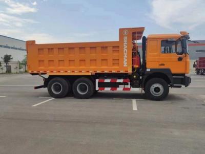 중국 샤크만 F3000 티퍼 트럭 6x4 380hp 유로II 노란색 판매용