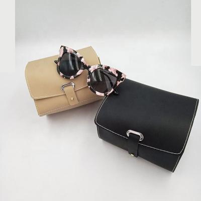 OEM Portable Foldable Eyeglass Case Multi Slot Travel Sunglasses Case