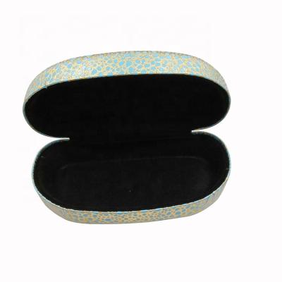 Customized Logo Leather Optical Glasses Case Irregular Shape Lightweight