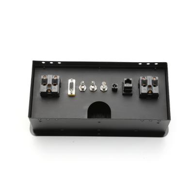 China Aluminium Meeting Table Socket Box Hidden Recessed Power Strip With Usb for sale
