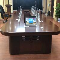 Quality Meeting Room Motorized Computer Monitor Lift Vertical Hidden LCD Customized for sale