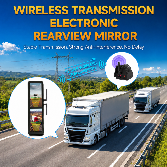 15.88 inch touchscreen electronic rearview mirror display
