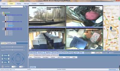 중국 AHD 1080P HDD 4 채널 이동할 수 있는 DVR 감시 카메라 감시 판매용