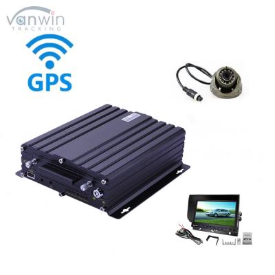 中国 H.265 4CH HD 車両 モバイル DVR 1080P AI カーレコーダー アラーム入力 パルス速度入力 販売のため