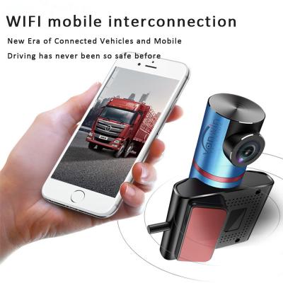China Verborgen taxibewakingscamera ondersteunt GPS WiFi-connectiviteit Car Dashcam Te koop