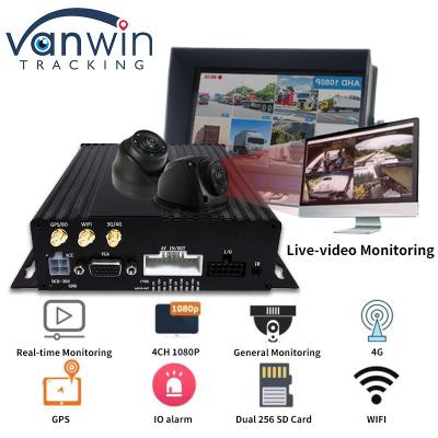 Китай Камера с двойной SD-картой 4CH GPS MDVR с 4G WiFi Мобильный DVR Система безопасности школьных автобусов продается