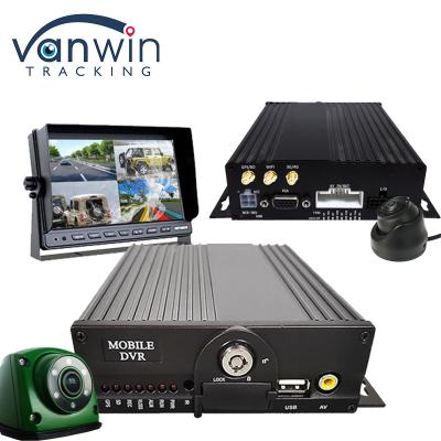 Китай Камера с двойной SD-картой 4CH GPS MDVR с 4G WiFi Мобильный DVR Система безопасности школьных автобусов продается