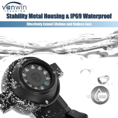 中国 AHD 1080P IP69K ナイトビジョン付きサイドビューカメラ バストラック用 車両用 CCTVカメラ 販売のため