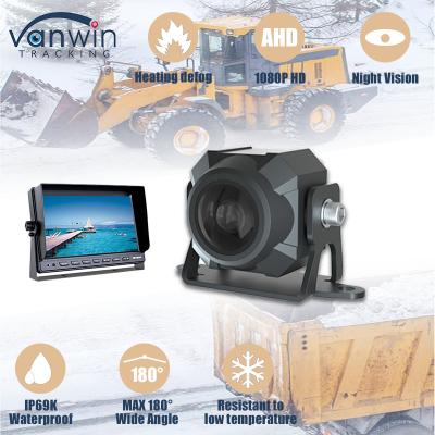 중국 1080P IP69 방수 2MP 차량 난방 안티 안개 자동차 카메라 180도 뷰 앵글 및 방수 기능 판매용