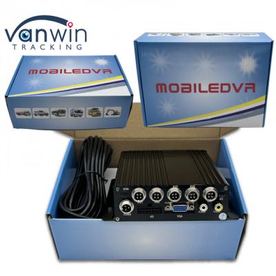 중국 첨단 인공지능 차량 모니터링 시스템 1080P 4 채널 MDVR 운전 보조 판매용