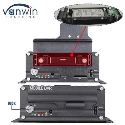 중국 Professional 4CH HDD DVR Support ADAS DMS BSD Function 4G GPS 차량 추적기 판매용