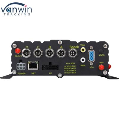 China Professionelles Fahrzeugüberwachungssystem 4 CH HDD MNVR mit 4G GPS für jede Flotte zu verkaufen
