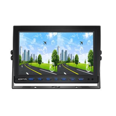 중국 10.1인치 HD TFT LCD 화면 트럭/전차용 방수 차량 디스플레이 DC 12V-24V -30C ~ 80C 밤 모드 판매용