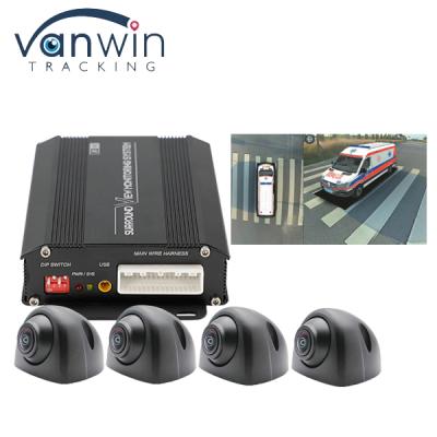 Cina Sistema AVM (Bird View) Surround 360° per auto 3D HD reale con 4 telecamere a 180 gradi in vendita