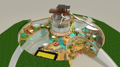 China Customizable Indoor Playground Set for 10-20 Kids Ages 2-12 for sale