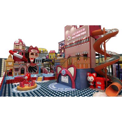 Cina Struttura per giochi interni con scivoli e pareti di arrampicata - certificata ASTM/CE in vendita