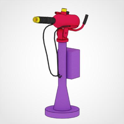 Multi Shapes Floating Ball Blaster Ball Gun Machine For Indoor Playground