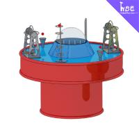 Quality Electricity Funny Game Floating Ball Machine for Indoor Playground Equipment for sale