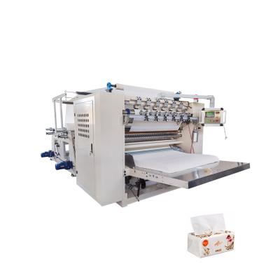 China In reliëf makend Eenheden Pneumatisch Gezichtspapieren zakdoekje die tot Machine maken Automatische Coreless Te koop