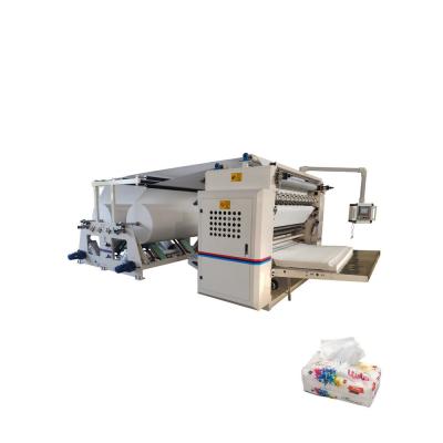 China 15KW de inkt merkte Gezichtspapieren zakdoekje Makend de V-vorm van Machinerewinder Te koop