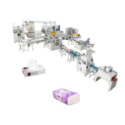 China Vervoerend het Servo het Voeden Karton van de Papieren zakdoekjesnijmachine XINYUN Zachte Verpakking Te koop