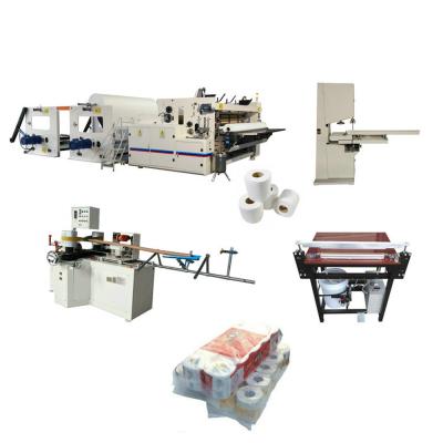 Cina larghezza di 1750mm che sistema sbavando la linea di produzione della carta igienica scaffale di svolgimento in vendita