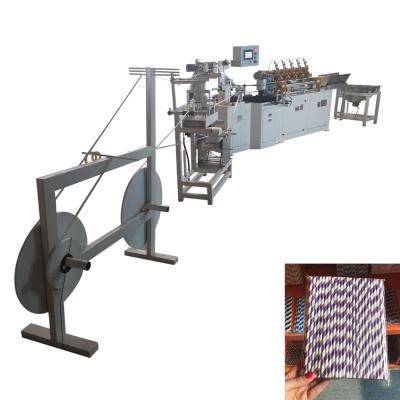 China Kreisblatt Papier-1.5KW Straw Making Machine, trinkendes Straw Making Machine Multi Cutters zu verkaufen