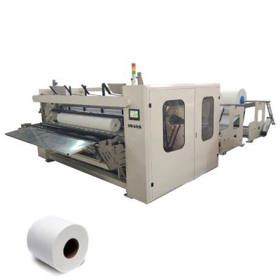 China Het Toiletpapiersnijmachine Maxi Roll Rewinding van Corelessxinyun Te koop