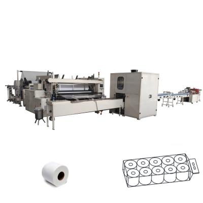 Cina i prodotti che di carta della taglierina 200m/min la fabbricazione lavora la piccola auto a macchina della toilette riavvolgono in vendita