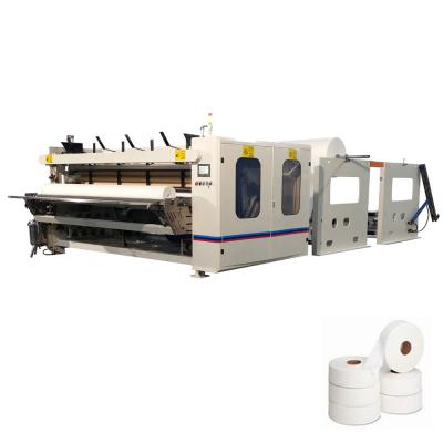 China Maxi Roll Rewinding Machine, Toilettenpapier-Rolle PLC-230m/Min, die Maschine herstellt zu verkaufen