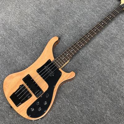 Chine 4003 guitare de contrebasse naturelle du rickenback 4, garantie de la qualité, basse électrique de Ricken de matériel noir, expédition libre à vendre