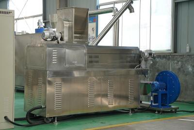 Chine Ligne machine jumelle complètement automatique de production alimentaire d'animal familier à échelle réduite de boudineuse à vis à vendre