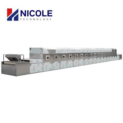 Chine CE du tunnel solides solubles 304 Olive Leaf Drying Machine Microwave approuvé à vendre