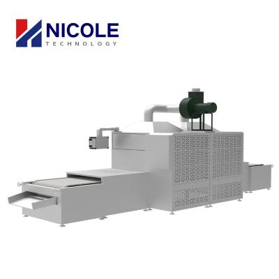 Chine Type machine plus sèche industrielle économiseuse d'énergie de ceinture de tunnel de dessiccateur continu à micro-ondes à vendre