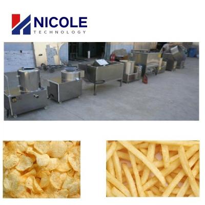 Chine Mini granule industriel de la CE faisant frire la ligne 100 - 200kg/H à vendre