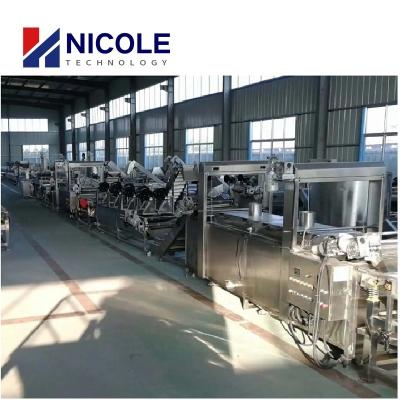 Chine Pomme de terre complètement automatique Chips Making Machine Industrial 220V - 440V à échelle réduite à vendre
