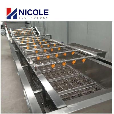 Chine Efficace industriel de décapant de machine à laver de légume et de fruit de bulle d'air haut à vendre