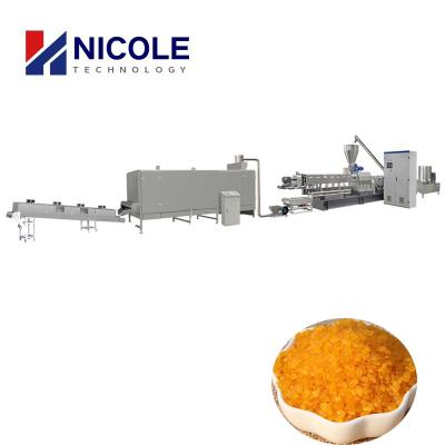 Chine boudineuse de riz enrichie par 200kg/H 75mm faisant la machine électriquement conduite à vendre