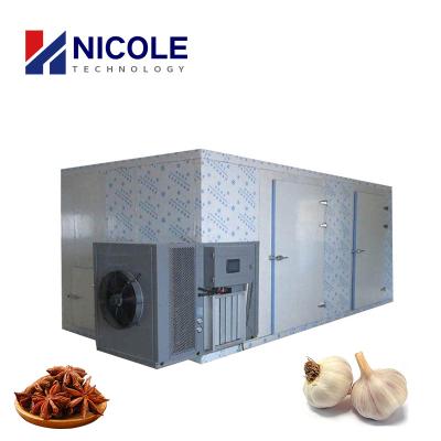 Chine Dessiccateur industriel d'air chaud de capacité de la circulation 4000kgs pour le condiment de nourriture de légume fruit à vendre