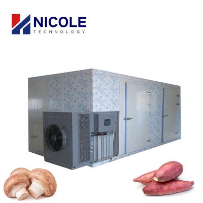 Chine Dessiccateur industriel d'air chaud de capacité de la circulation 4000kgs pour le condiment de nourriture de légume fruit à vendre