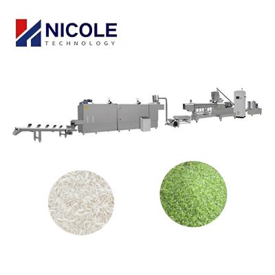 Chine Chaîne de production artificielle de riz du moteur 300kg/H de Siemens acier inoxydable automatique à vendre