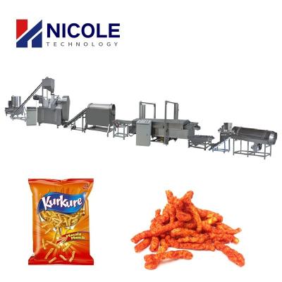 Chine OEM industriel Kurkure de Fried Baked Type faisant à machine l'énergie diesel à vendre