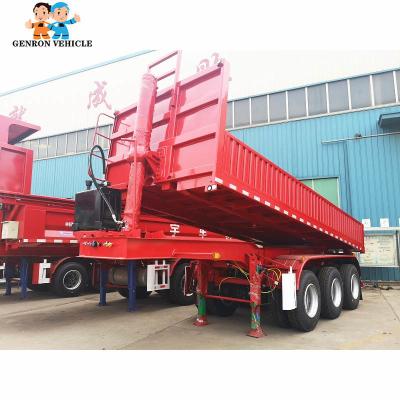 Κίνα Tipper Q235 κατασκευής αντίστασης αντίκτυπου πετά τα ημι ρυμουλκά προς πώληση